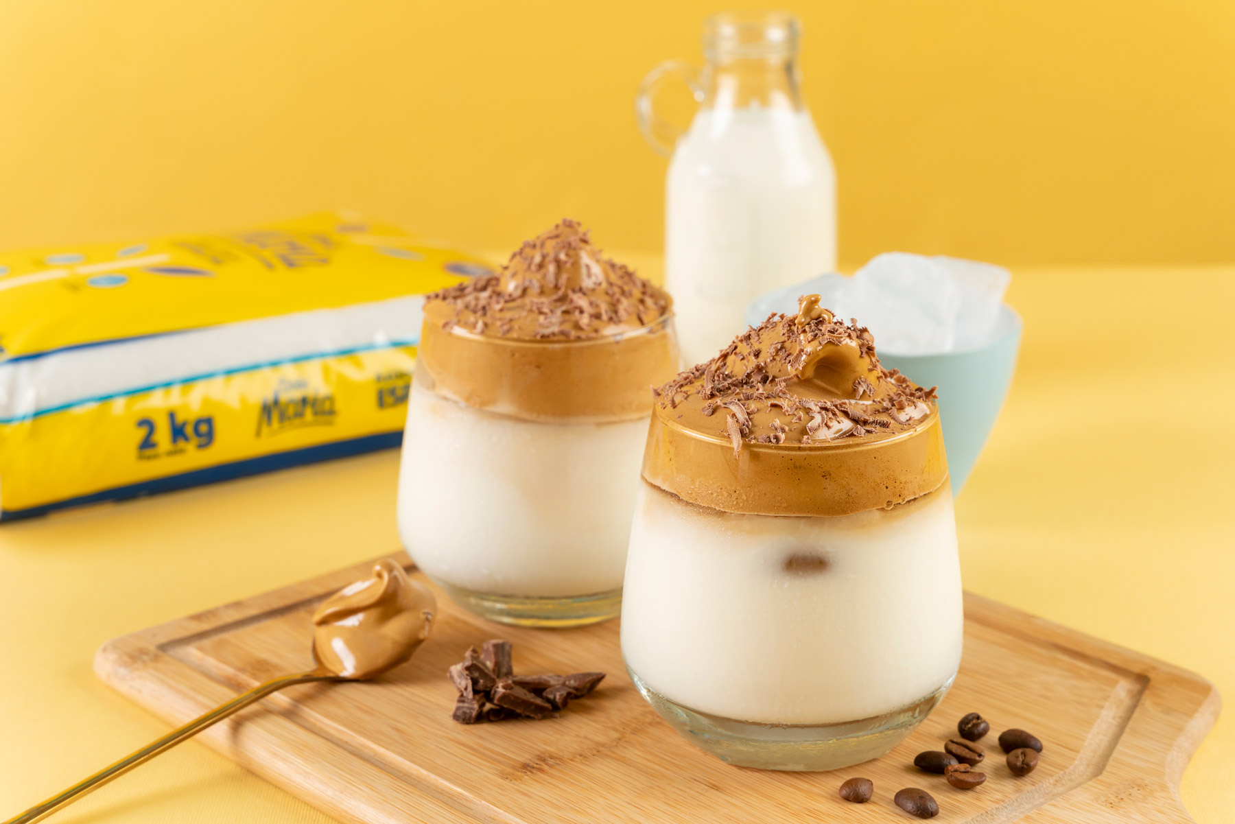 Dalgona capuccino - Azúcar Doña María