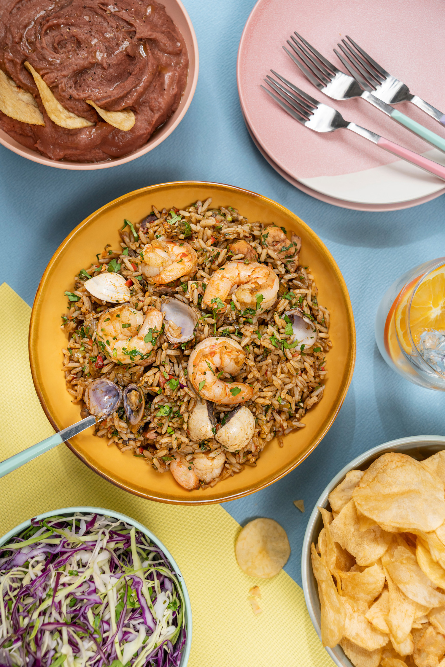 Arrocito tico a la marinera - Azúcar Doña María