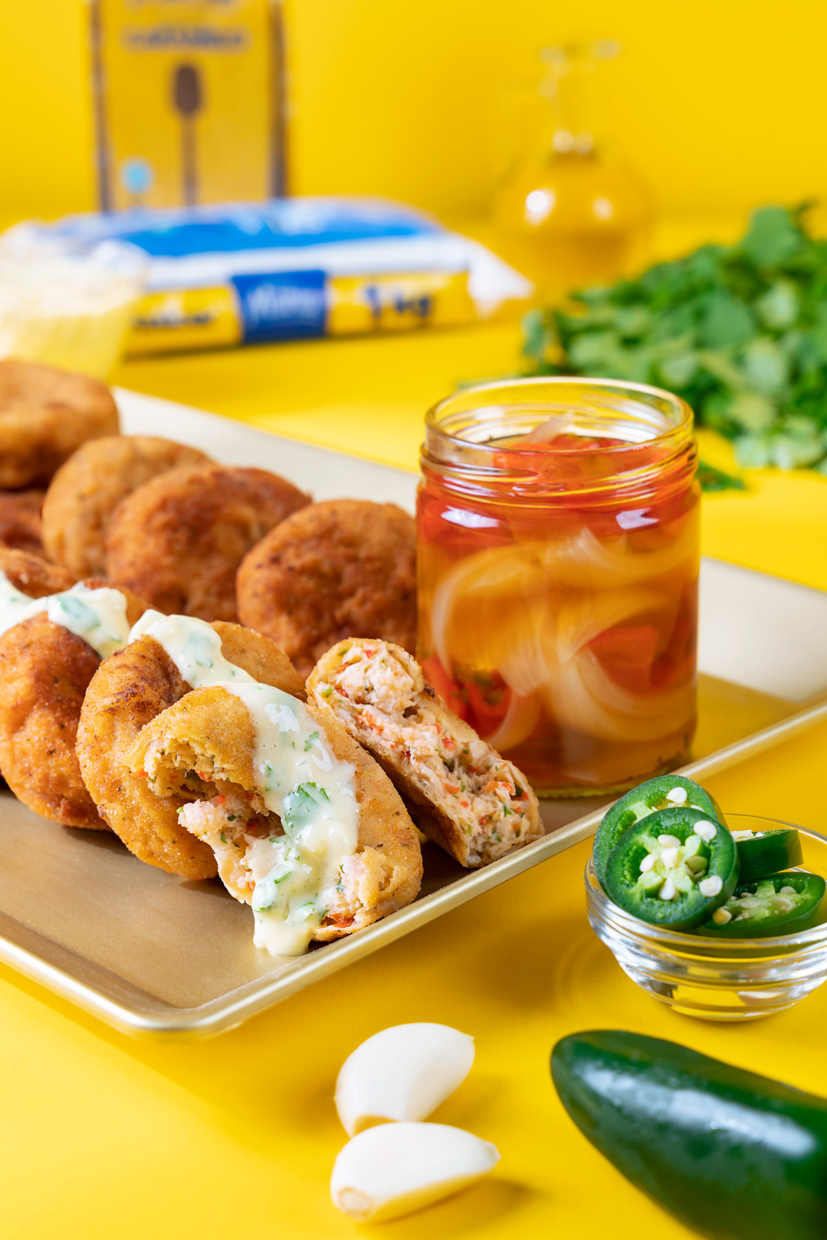 Escabeche de chiles morrones - Azúcar Doña María