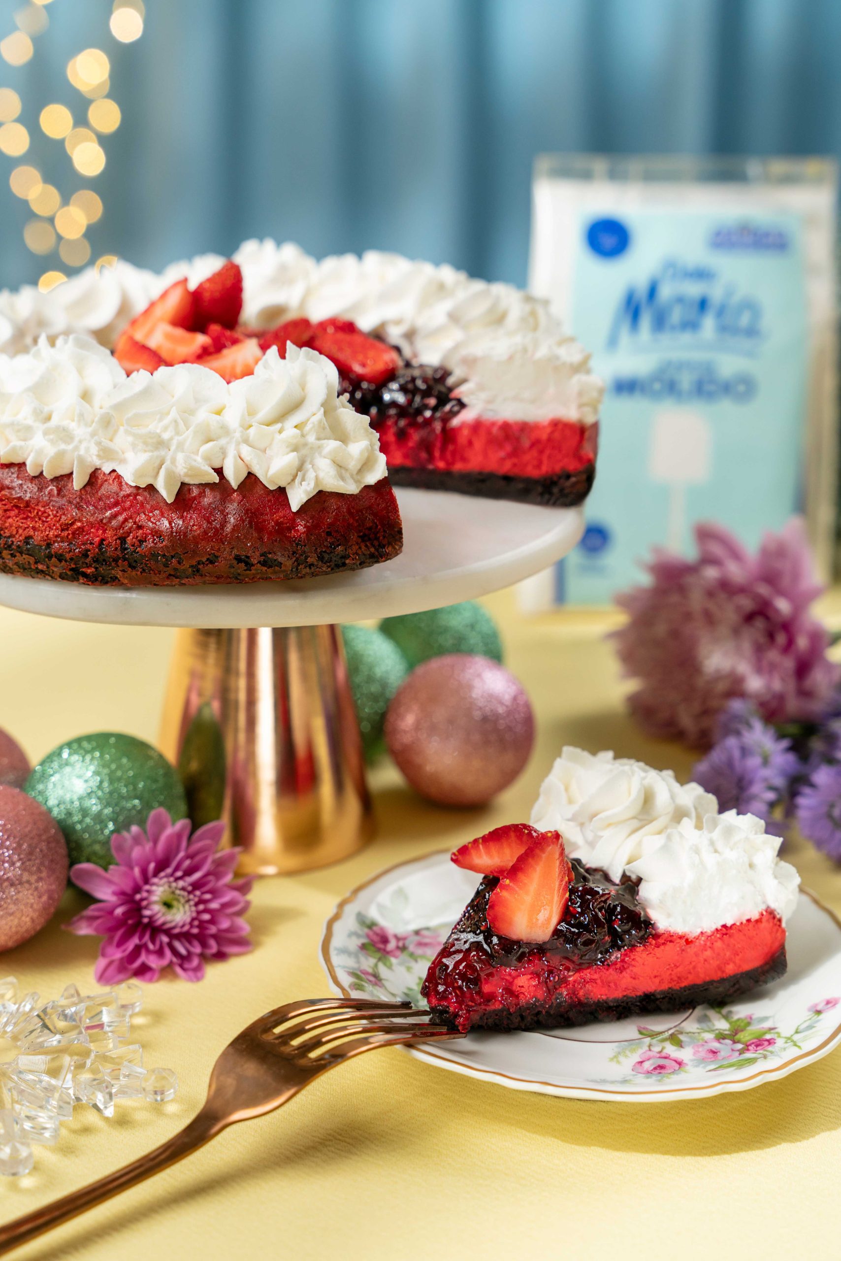 Cheesecake Red Velvet - Azúcar Doña María