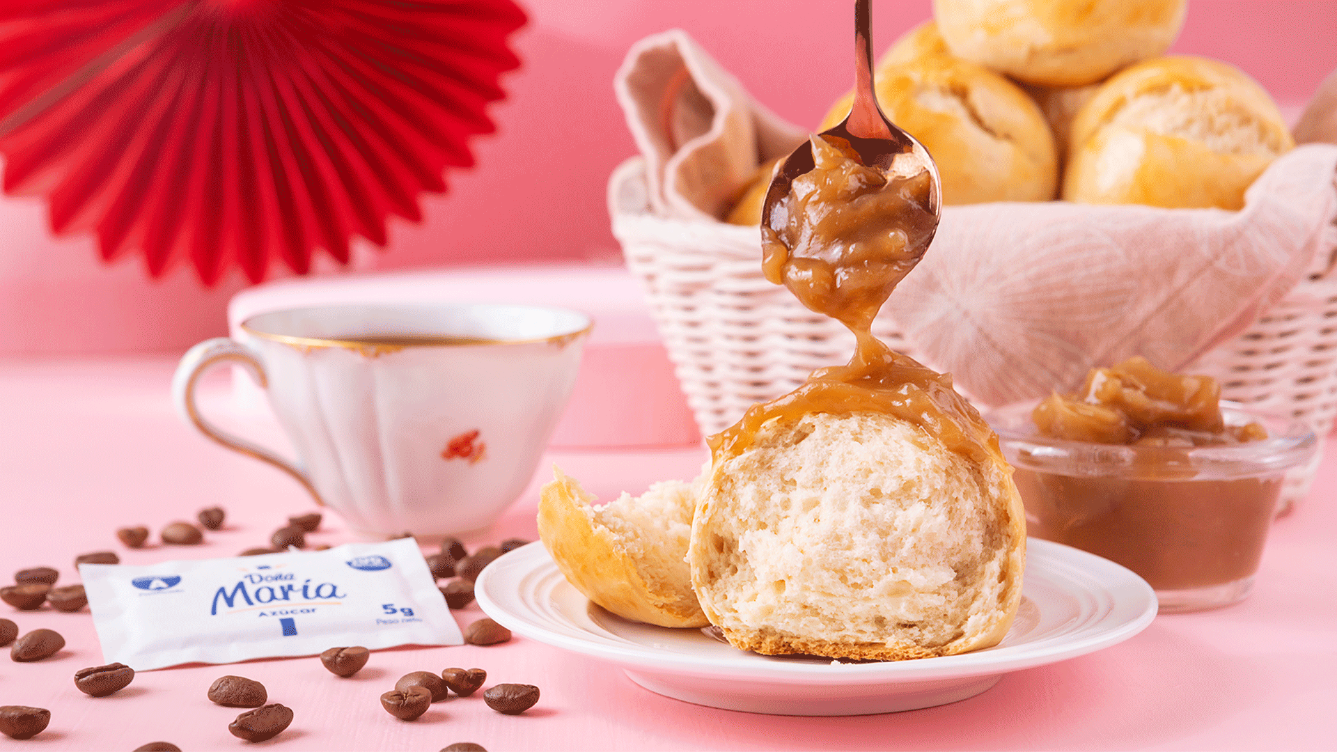 Pan de café - Azúcar Doña María